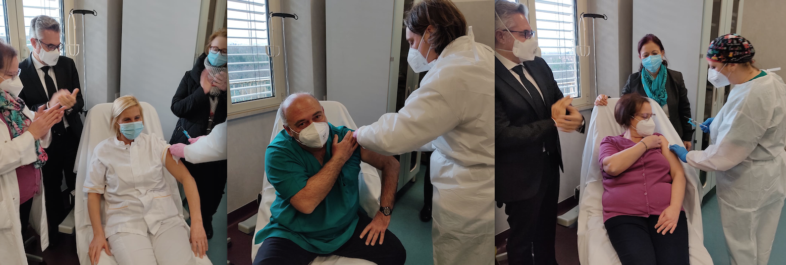 ASL ROMA 5 - Ecco i primi vaccinati - Tiburno Tv