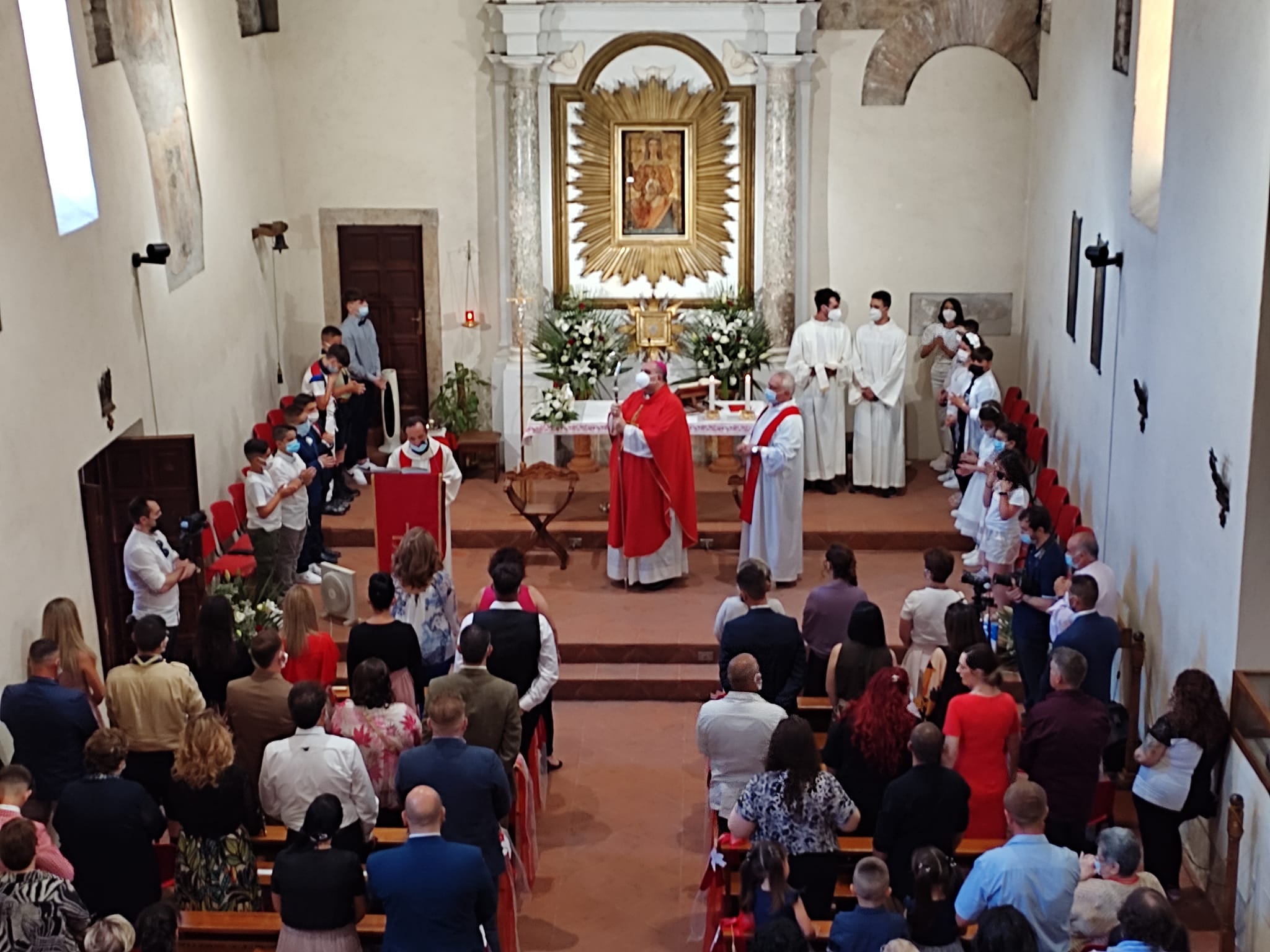 SAN POLO DEI CAVALIERI - Candelora, fedeli in processione fino a ...