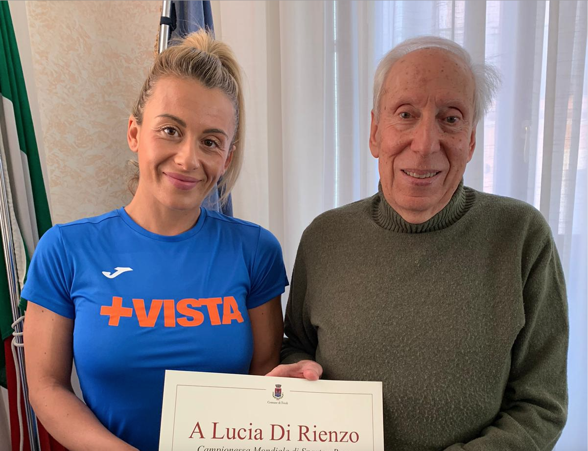 TIVOLI - Lucia Di Rienzo, premiata la Campionessa mondiale di Spartan ...