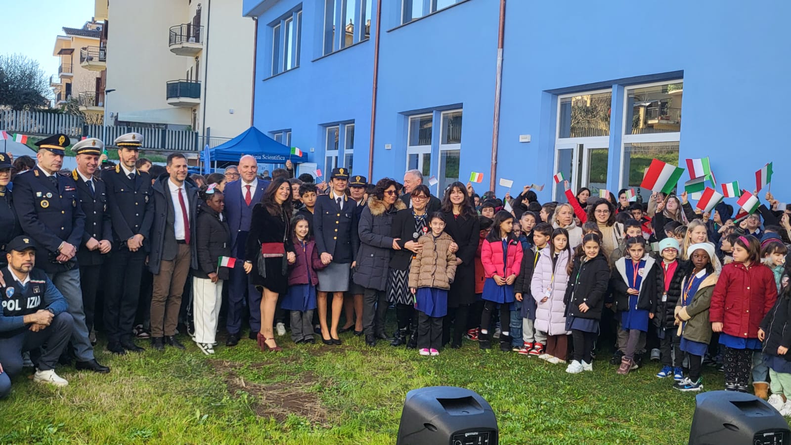 MENTANA - Il Questore di Roma in visita all'Istituto Comprensivo Città ...